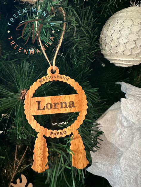 Mini Wooden Parol Ornament – Treen Manila