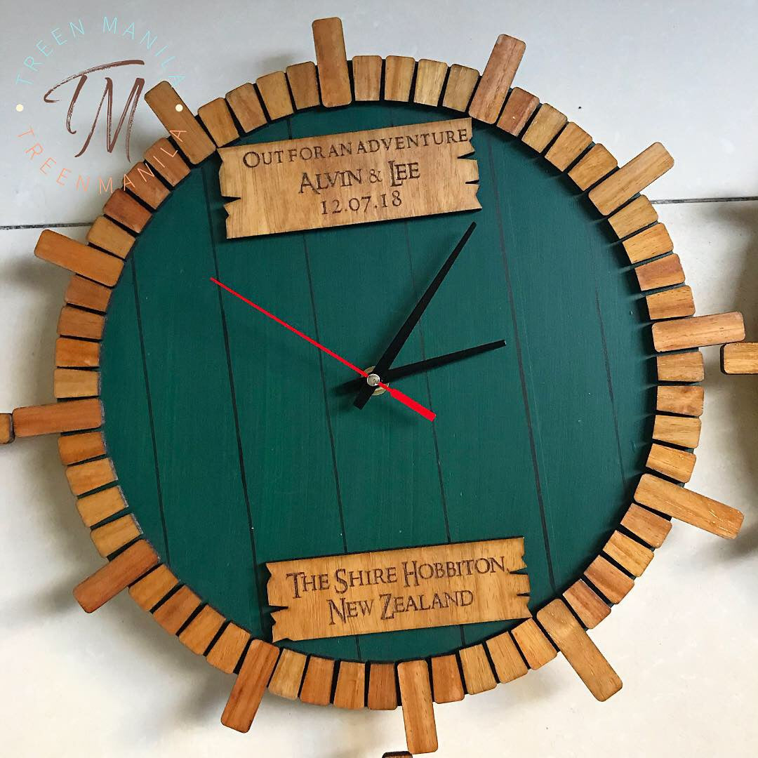 Hobbit Clock – Treen Manila