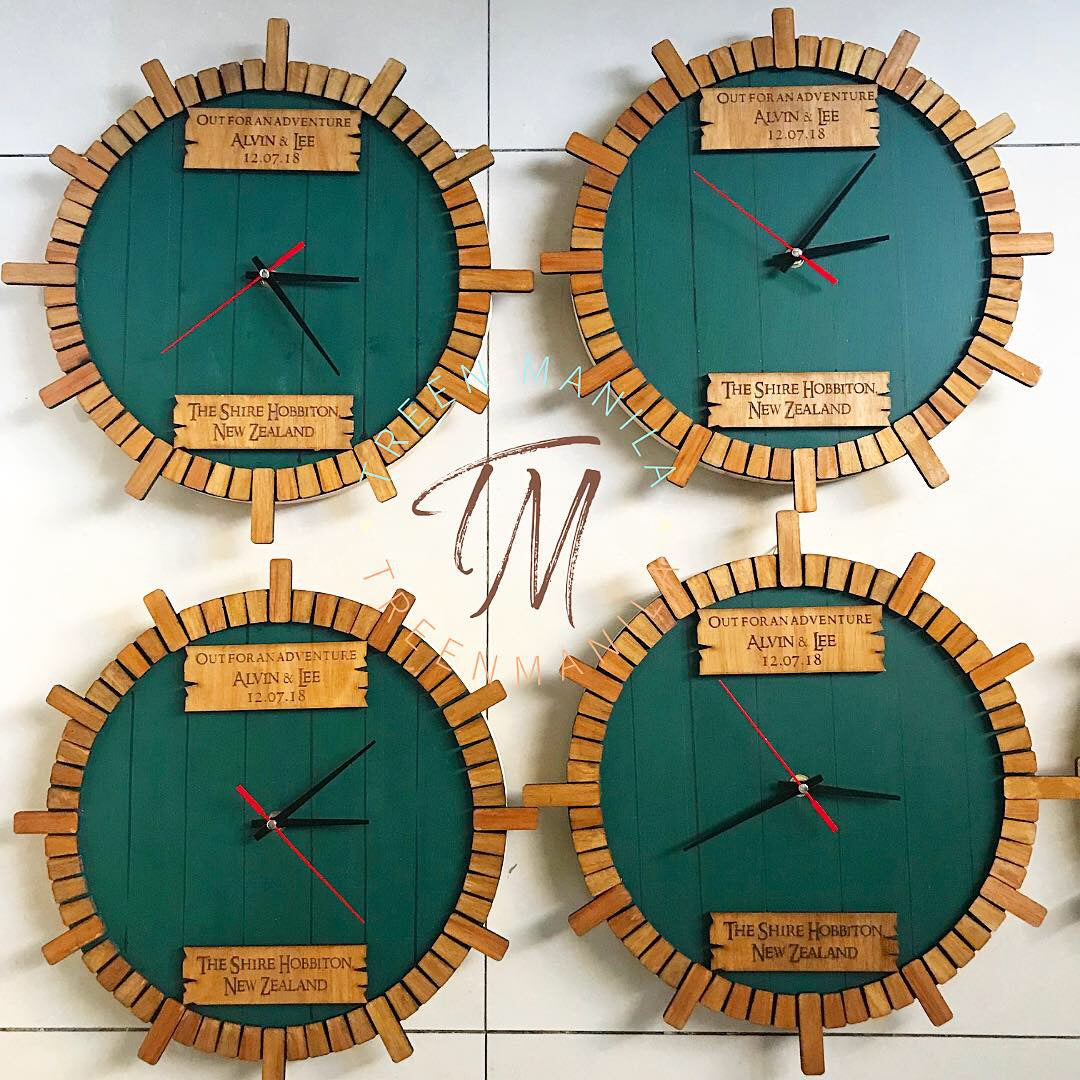 Hobbit Clock – Treen Manila