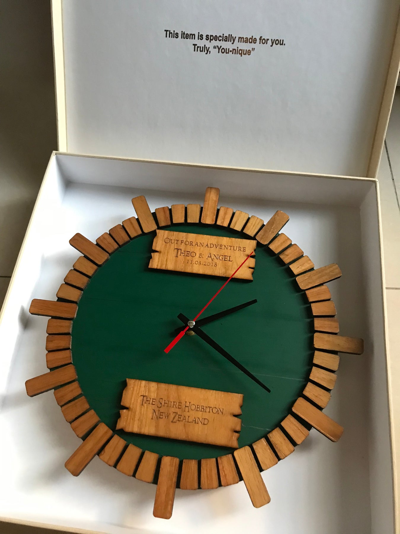 Hobbit Clock – Treen Manila
